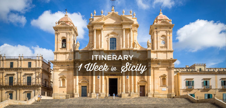 One week in Sicily: Epic 6-7-8 Day Itinerary (First Time Visit)