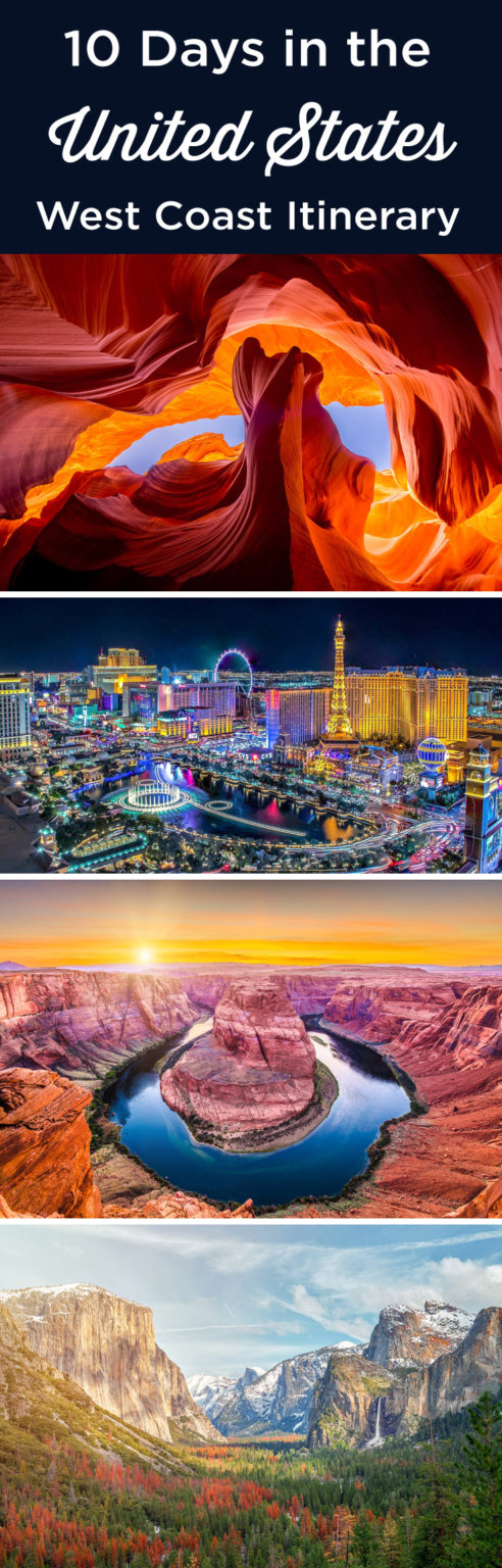 USA West Coast Itinerary 10 days: The EPIC Road Trip